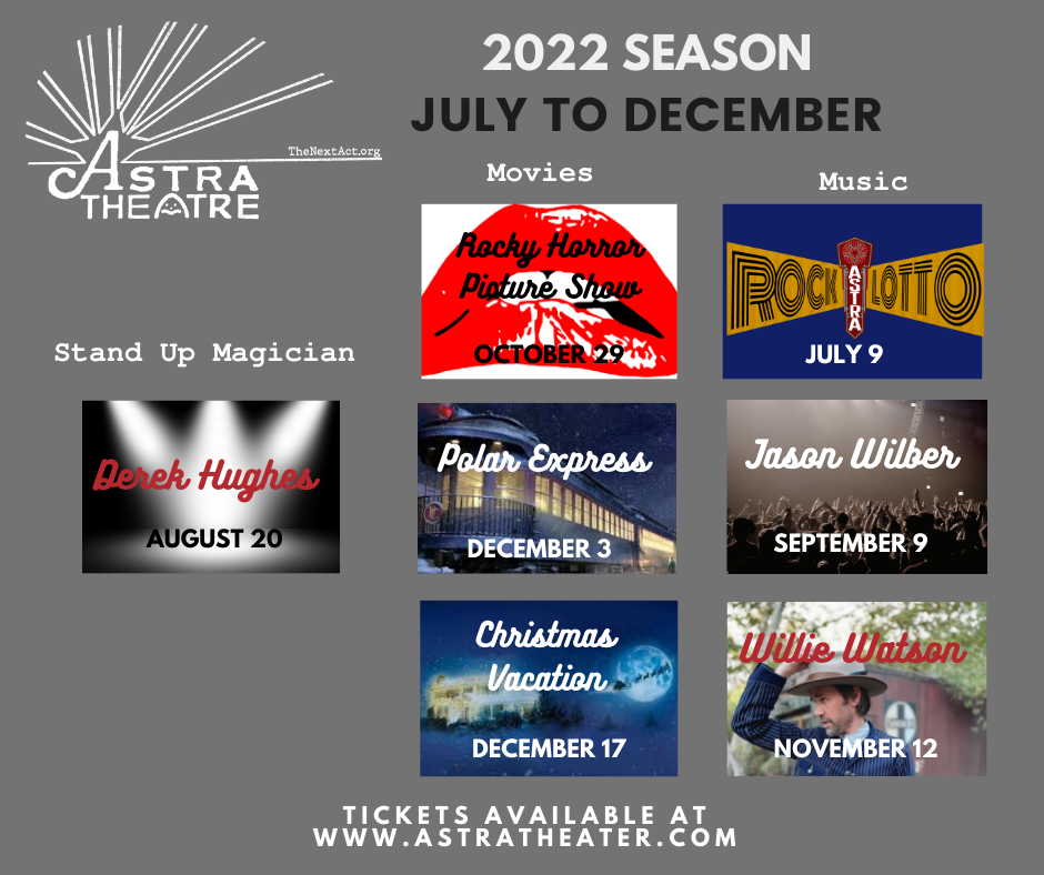 Second Half Of 22 Season Announcement Astra Theatre